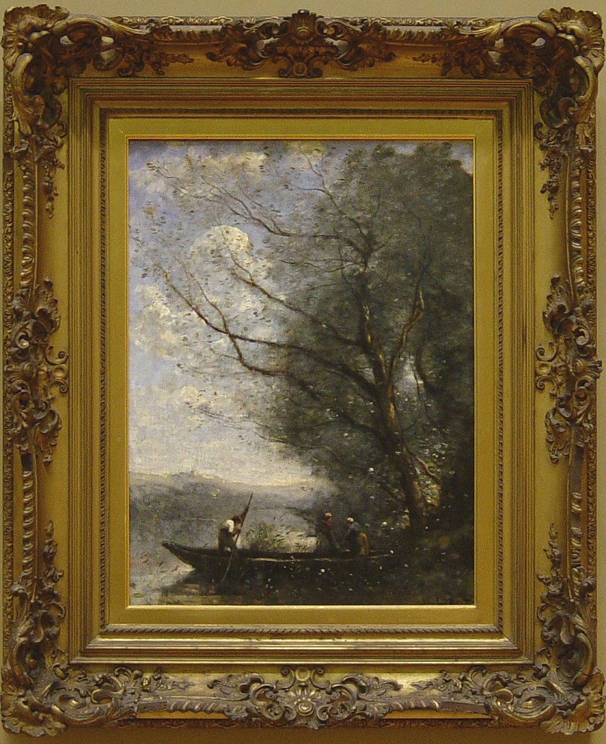 Jean-Baptiste-Camille Corot (1796 - 1875) - Le passeur